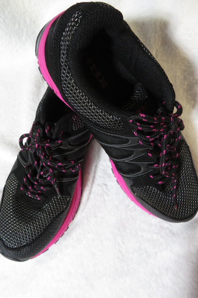 RBX Live Life Active Black Pink Running Shoes Women's Size 9 Sneakers ...