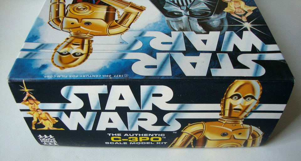 C-3PO Model Kit 1:8 Scale DENYS FISHER UK 1978 Star Wars 20th Century ...