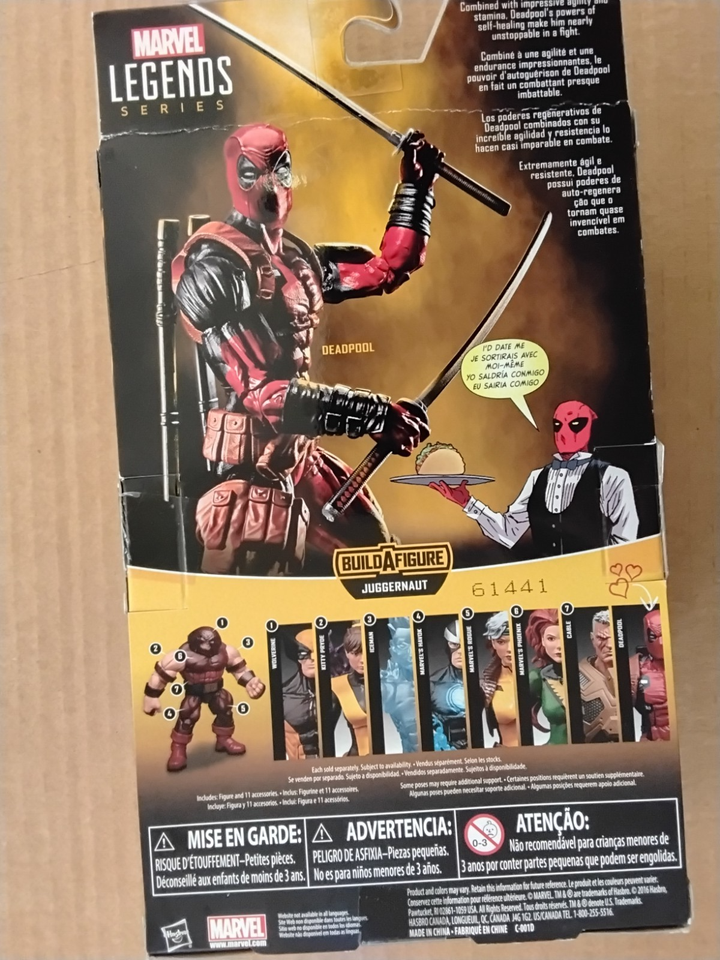 Marvel Legends 6" Deadpool | eBay