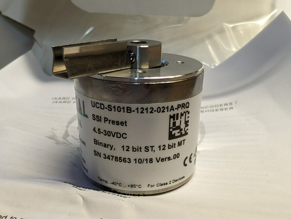 IXARC Absolute Rotary Encoder POSITAL Encoder UCD-S101B-1212-021A-PRQ ...