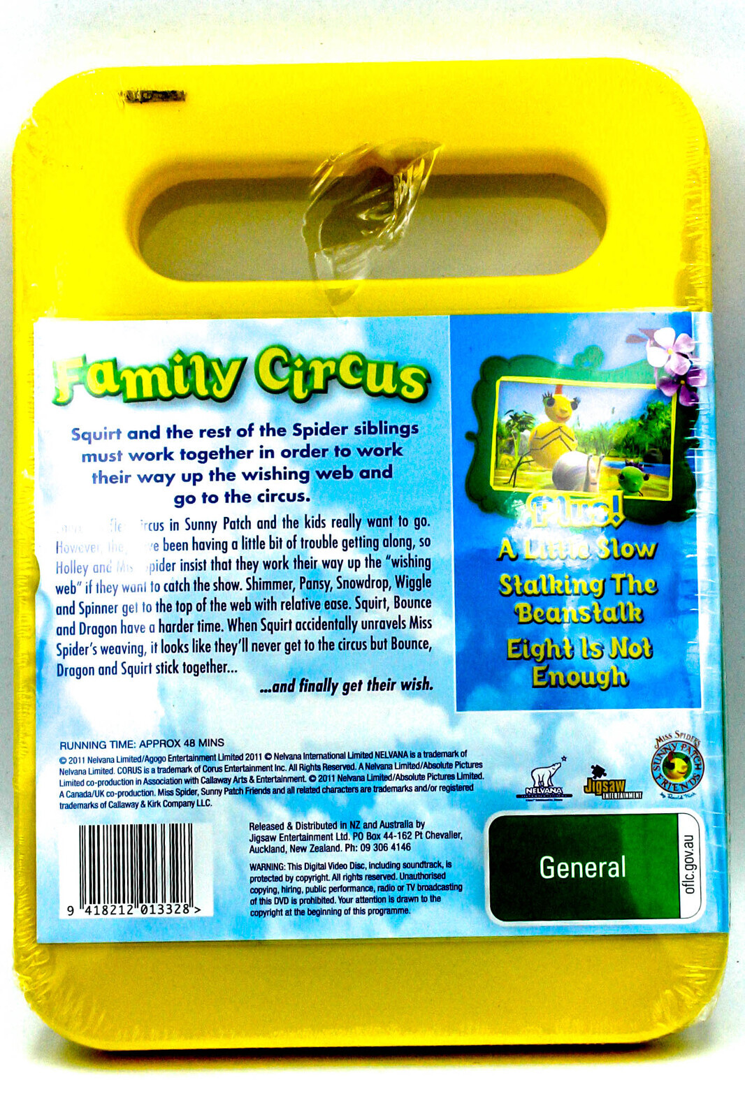 Miss Spider's Sunny Patch Friends - Family Circus -Kids DVD Series New ...