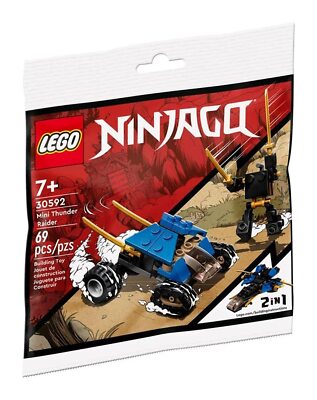 LEGO Ninjago Mini Thunder Raider Polybag Set 30592 (Bagged ...