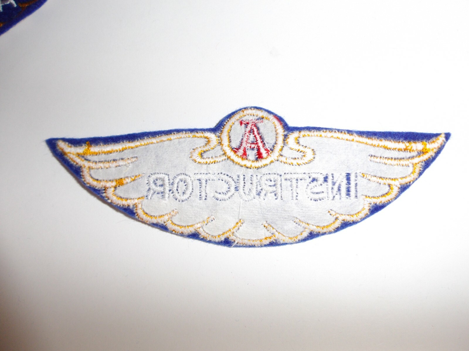 e4305 WW2 US Army Air Force Pilot Training Flight Instructor patch R12A ...