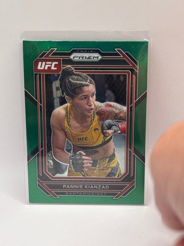 2023 Panini Prizm UFC Pannie Kianzad Green Prizms #154 MMA | eBay