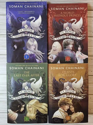 The School for Good and Evil Books Set Of 4 By Chainani, Soman | eBay
