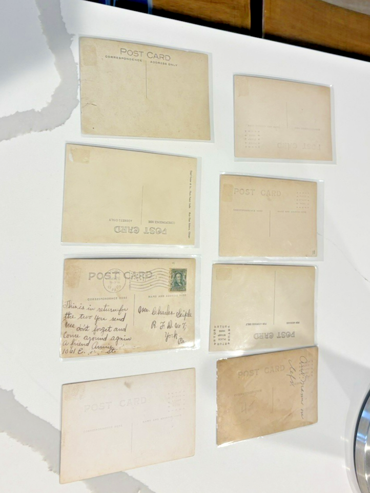 8 LOT RPPC photo Ladies Women postcards divided back 1 posted 7 ...