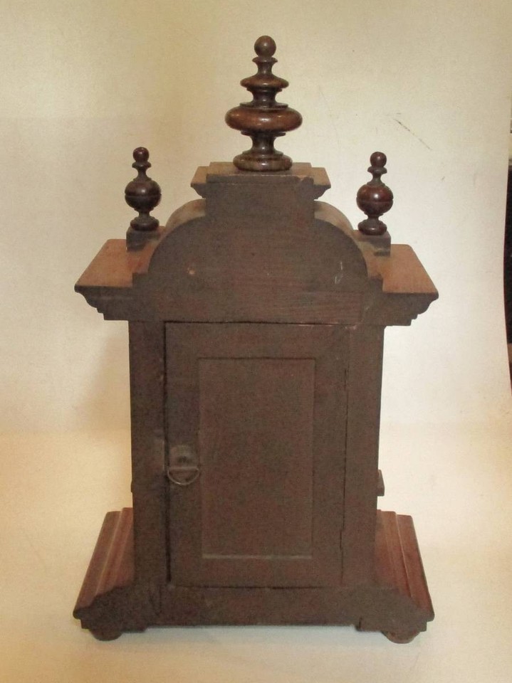 1930s German Antique Maute Wooden Case Table Clock Pendulum Machine | eBay