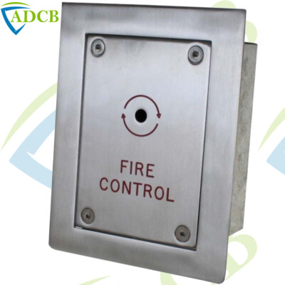 FIREMAN'S OVERRIDE SWITCH FLUSH MOUNT APPROVED DROP KEY TYPE | eBay UK