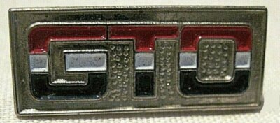 HAT PIN PONTIAC GTO RED WHITE AND BLUE OFFICIAL GM LICENSED | eBay