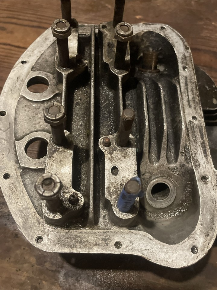 Harley Davidson 1950 Panhead Cylinder Head Rear Hydra Glide OEM | eBay