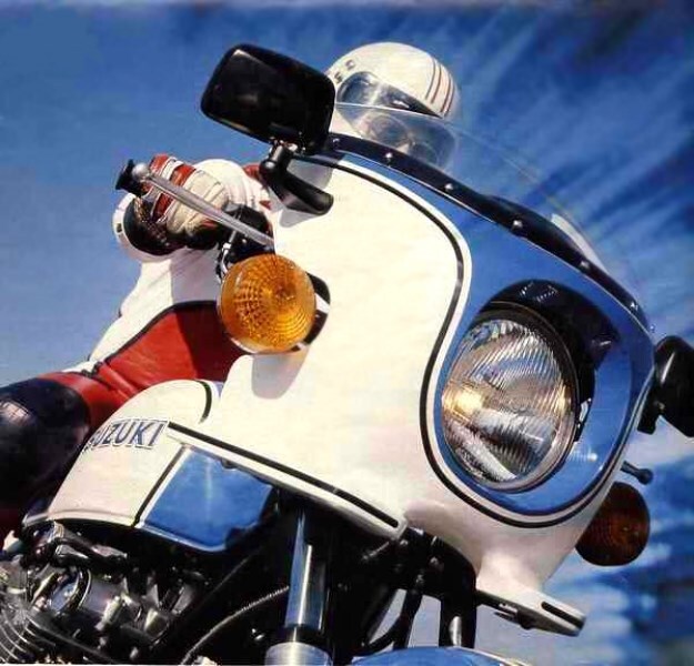 Windscreen wind shield screen 1979-80 Suzuki gs1000s gs1000 gs 1000 wes ...