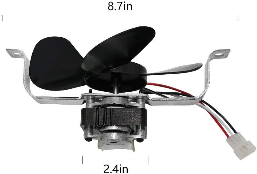 Range Hood Motor Fan 2 Speed Exhaust 120V Volts Vent Kitchen Cooking ...