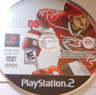 NHL 08 (Sony PlayStation 2 disc only, 2007) ps2 14633153972| eBay