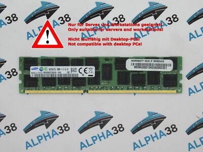 Samsung 16 GB RDIMM ECC Reg DDR3-1600 Server RAM Supermicro X10QBL ...