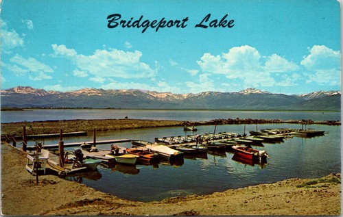 Bridgeport Lake Boat Landing Bridgeport California Chrome Postcard C7 ...