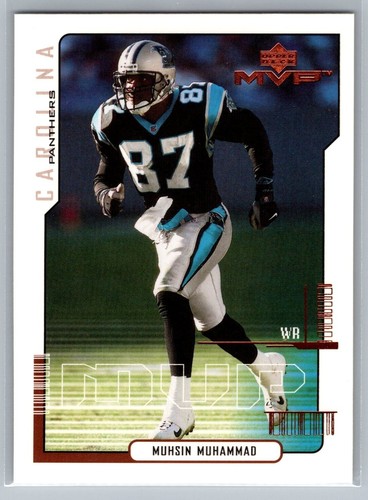 2000 UPPER DECK MVP CARD # 23 Muhsin Muhammad - Carolina Panthers | eBay
