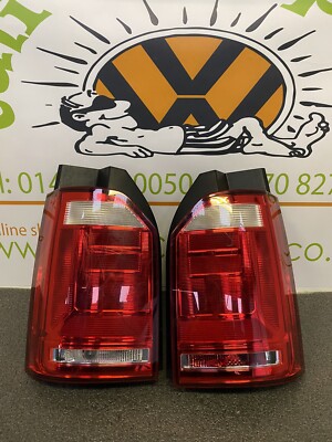 VOLKSWAGEN T6 REAR LIGHT UNITS PAIR LEFT RIGHT Genuine | eBay UK