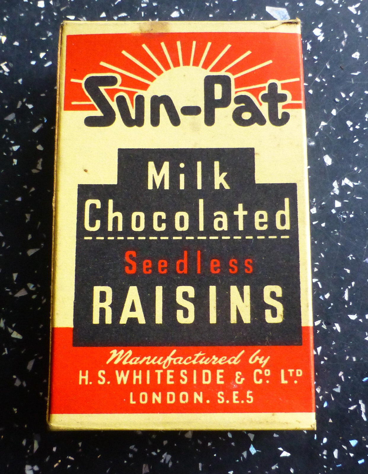 Rare Surviving Vintage Sun Pat Raisins Box - HS Whiteside London ...