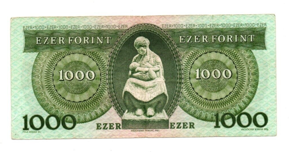 1000 FORINT FINE BANKNOTE FROM HUNGARY 1996 PICK-176 | eBay