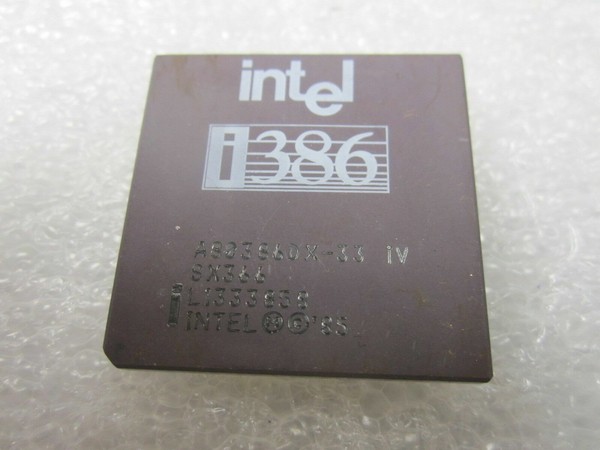 Intel I386 CPU A80386dx-33 SX366 for sale online | eBay