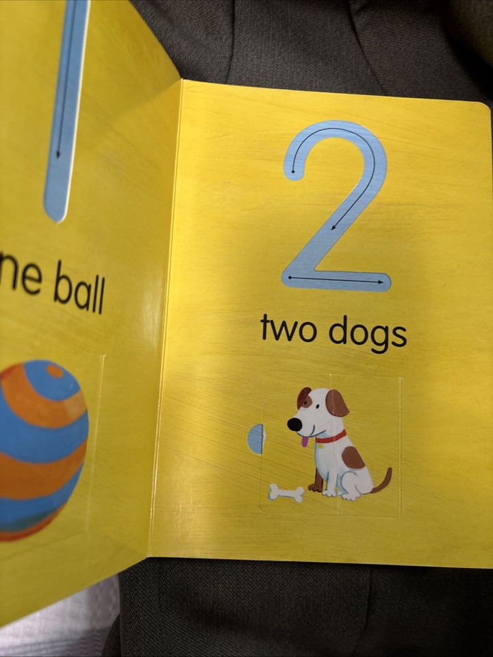 Count With Me – Interactive Numbers Board Book – Flaps + Tracing – NEW ...