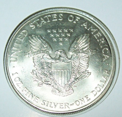 2001 American Silver Eagle 1 Troy Oz. .999 Fine One Dollar Coin | eBay