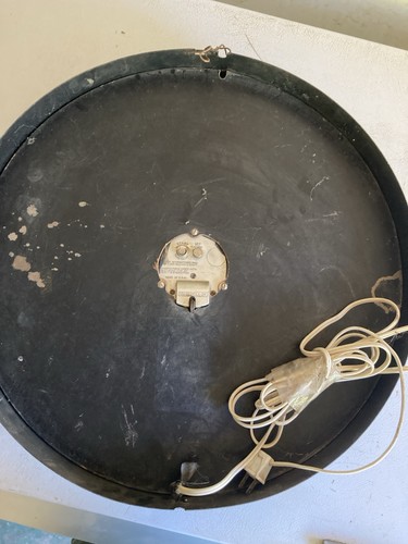 Vintage Postal Telegraph Hammond USA Made Synchronous Time Wall Clock ...