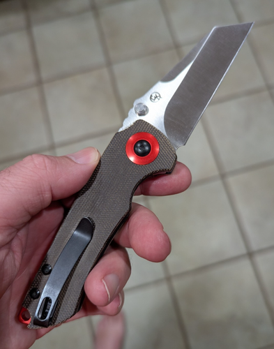 Used Kizer Critical Mini 154CM Folding Knife | eBay