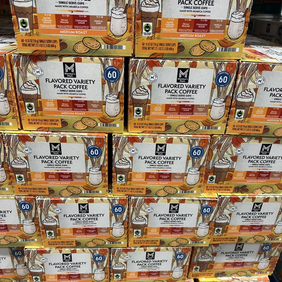 Member's Mark Flavored Coffee Pods, Variety Pack, 60 ct. | eBay
