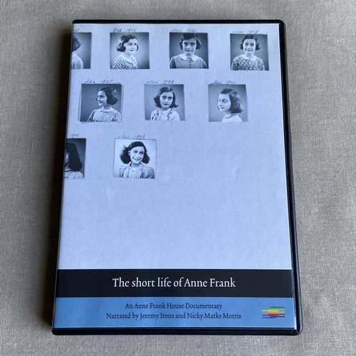 The Short Life of Anne Frank (DVD 2003) House Documentary WWII Bio ...