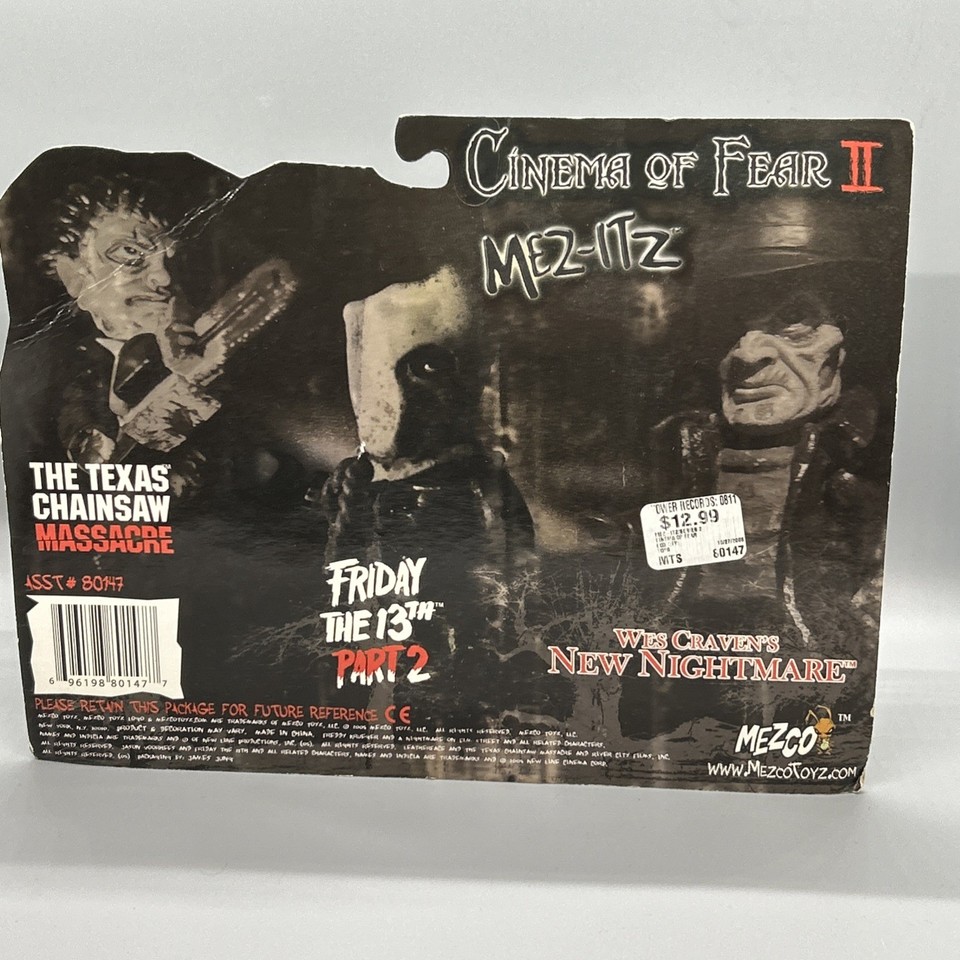 Mez-itz Cinema Of Fear II Leatherface, Freddy & Jason. Horror Slasher ...