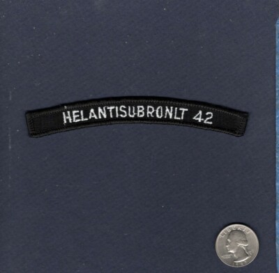 HSL-42 PROUD WARRIORS US NAVY Enlisted Uniform Helicopter Squadron ...
