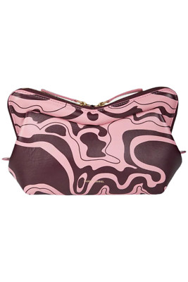 Mansur Gavriel Mini M Frame Bag Flamingo/Plum | eBay