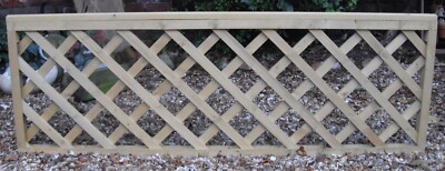 Green Treated Trellis Panels 6x2 | eBay UK