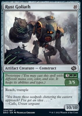 MTG Magic the Gathering Rust Goliath (204/399) The Brothers' War NM | eBay