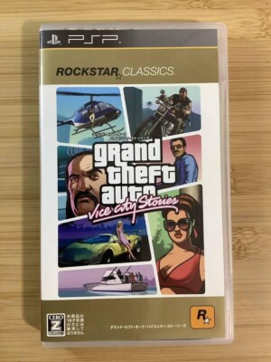 Grand Theft Auto Vice City Stories Sony PSP PlayStation Japanese ...