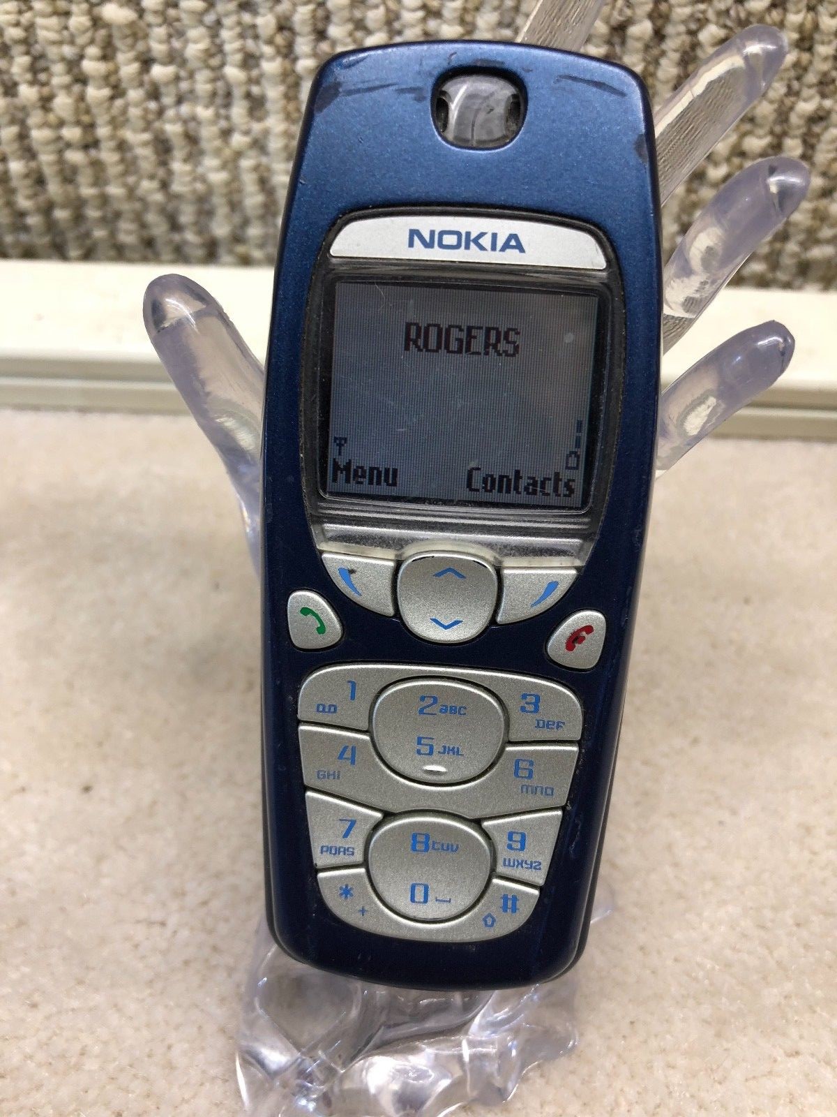 Nokia 3595 - Blue (ROGERS) GSM Cellular Bar Phone | eBay