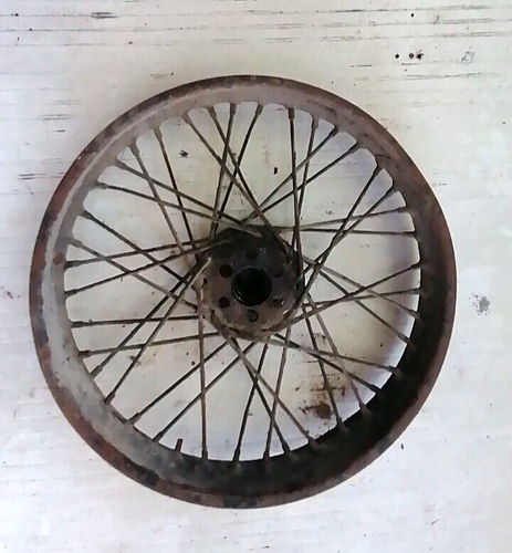 Bsa M20 WM20 Rear wheel | eBay