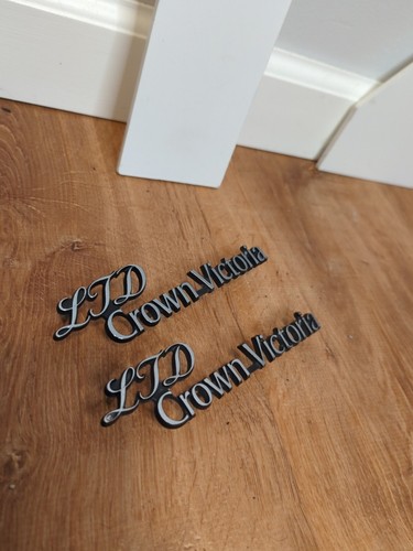 Original Ford LTD Crown Victoria metal emblem / badge | eBay