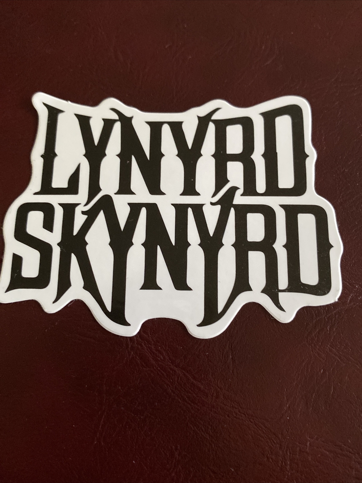 Lynyrd Skynyrd memorabilia 7.5cm One BUMPER STICKER Music Luggage ...