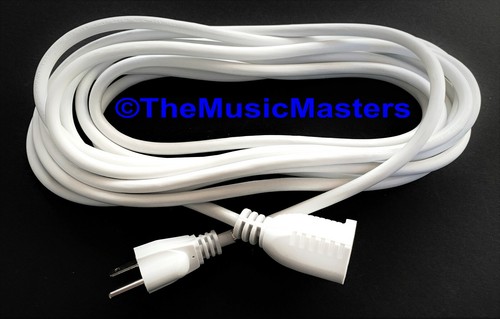 10' Electric AC Extension Cord 16 AWG 13A UL 3 Wire Electrical Power ...