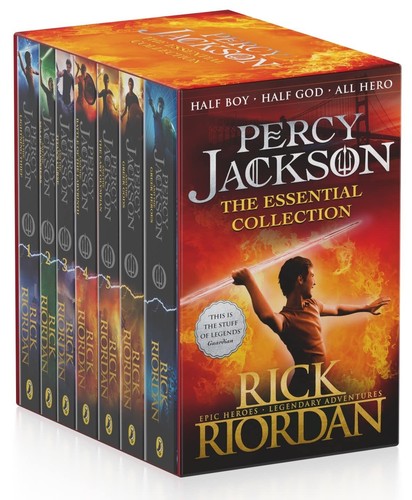 The Percy Jackson Collection 7 Books Box Set By Rick Riordan NEW ...