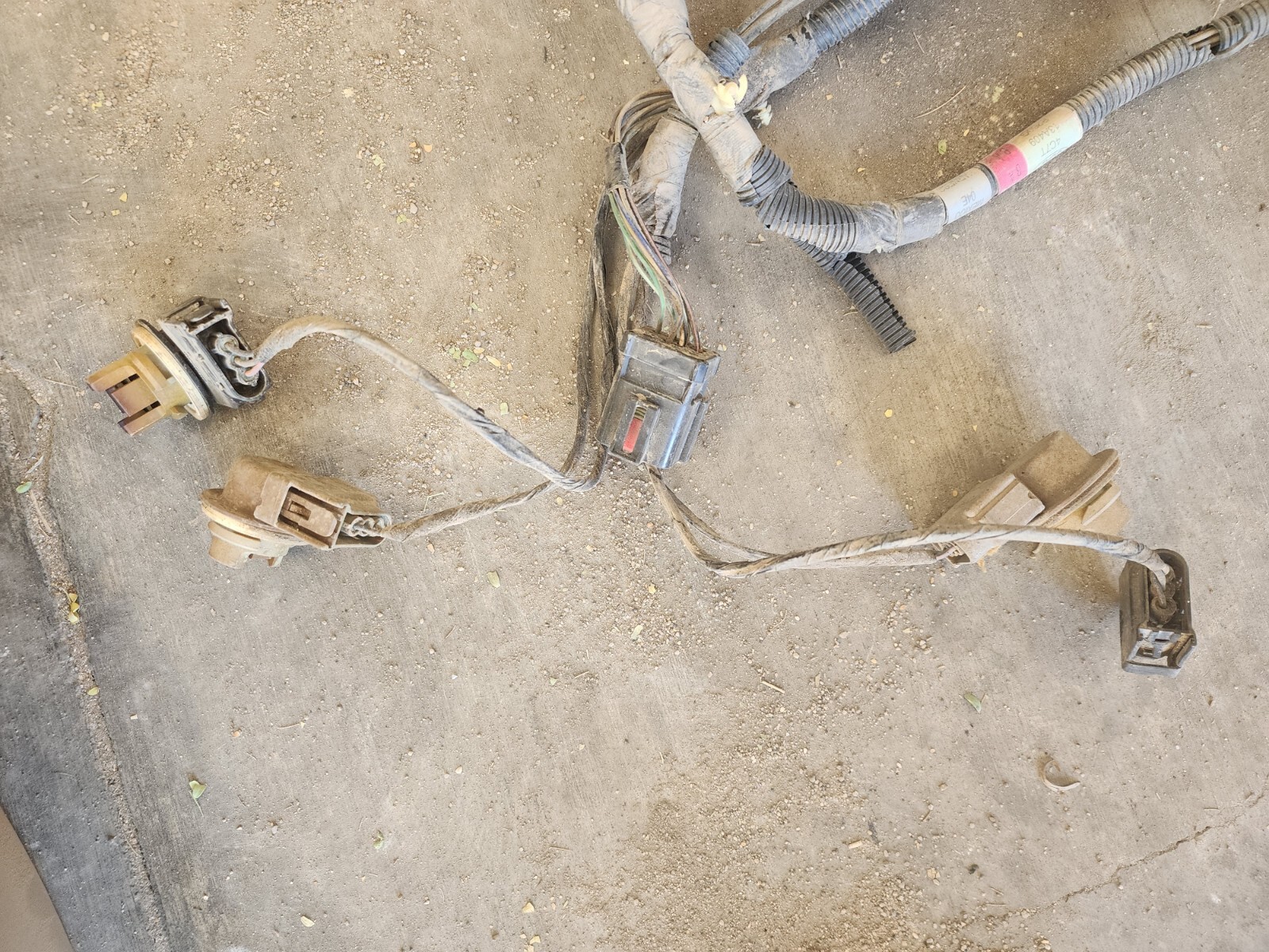 02 03 OEM 2002 2003 Ford Excursion Rear Tail Light Wiring Harness 2C7T ...