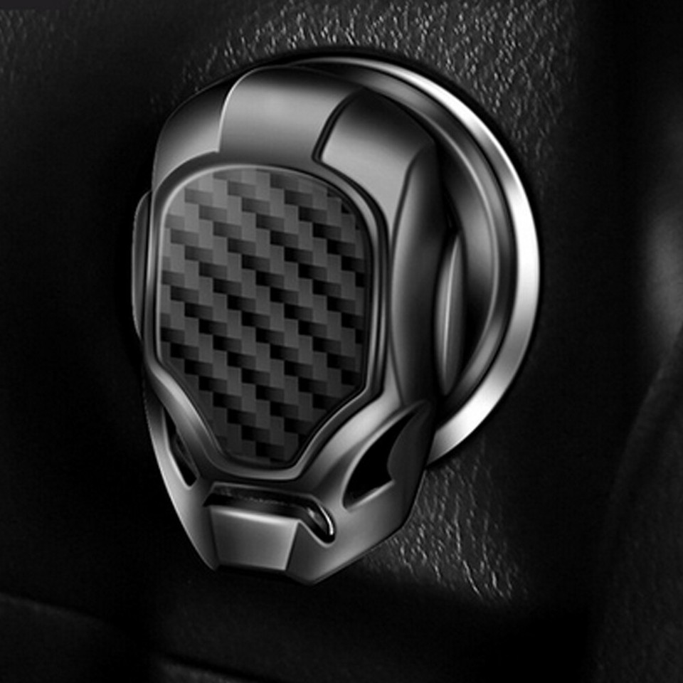 Car Engine Start Stop Push Button Switch Trim Cover Cap-Accessories ...