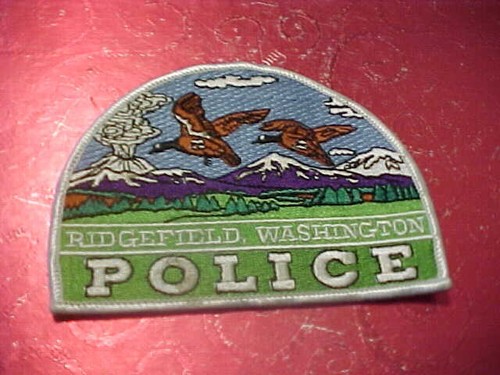 RIDGEFIELD WASHINGTON POLICE PATCH SHOULDER SIZE UNUSED | eBay