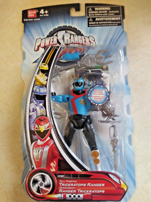 Power Rangers RPM Full Throttle TRICERATOPS Ranger 2009 NISP "READ ...