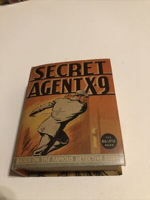 1936 Big Little Book Secret Agent X-9,Very Fine High Gr.Condition ...