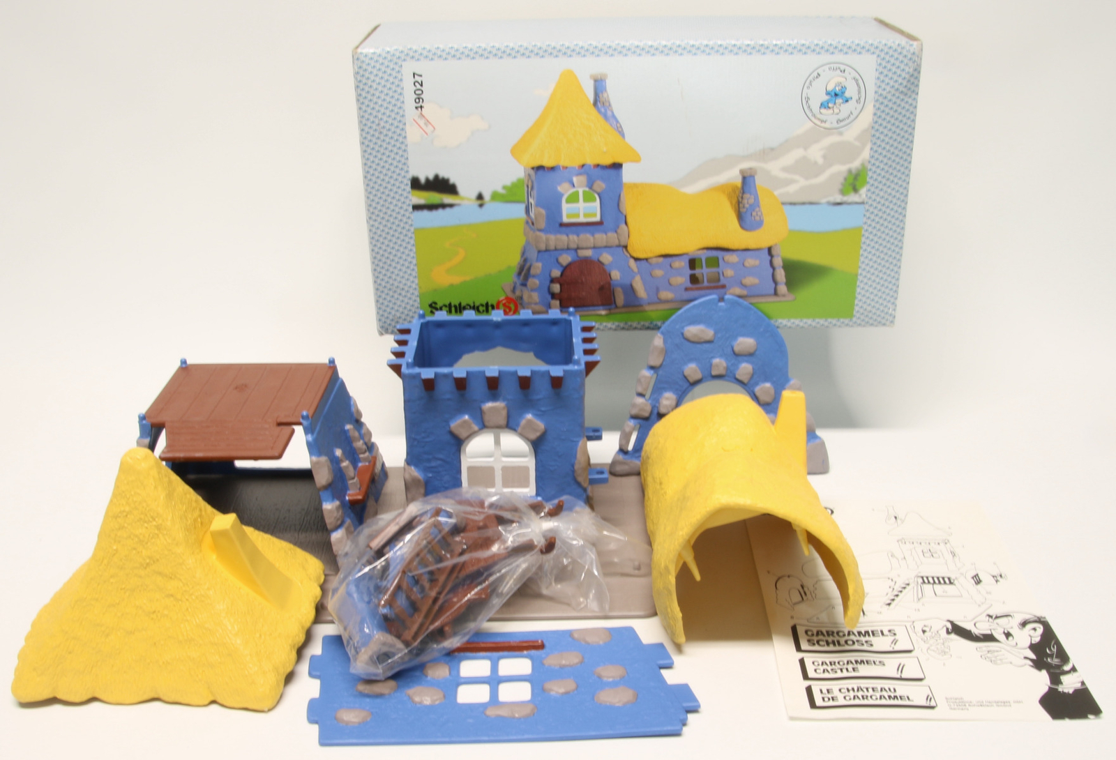 The Smurfs 4.9027 New Gargamel's Castle Castello Gargamella 1A Box 6 ...