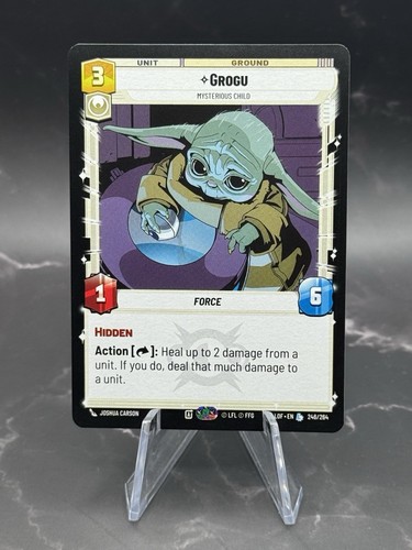 SWU Singles - Grogu #246- Legends of the Force - LP/NM | eBay
