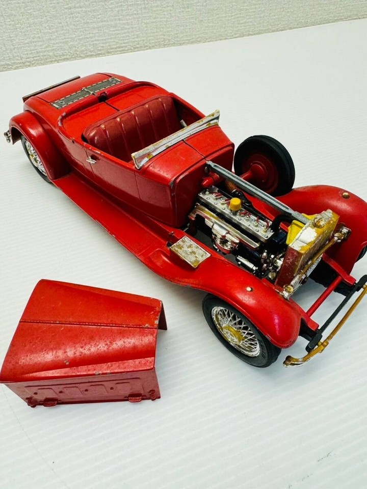 Vintage Tin Car Model W83 D240 H65mm Antique Retro Used | eBay